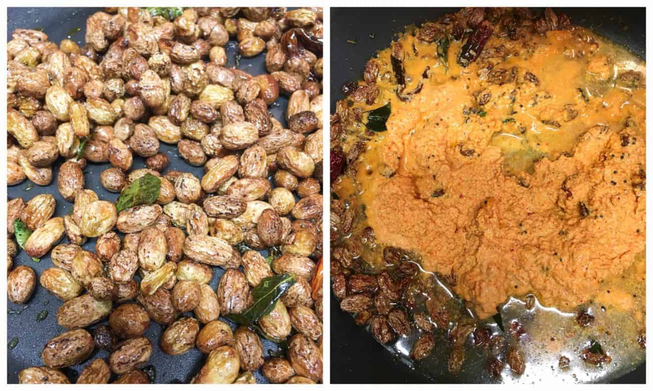 Ona Drakshi Gojju | Raisins Curry | Gojju Varieties- The Culinary Peace